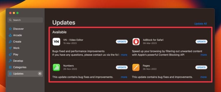 How to Update Apps on macOS: 6 Easy Ways