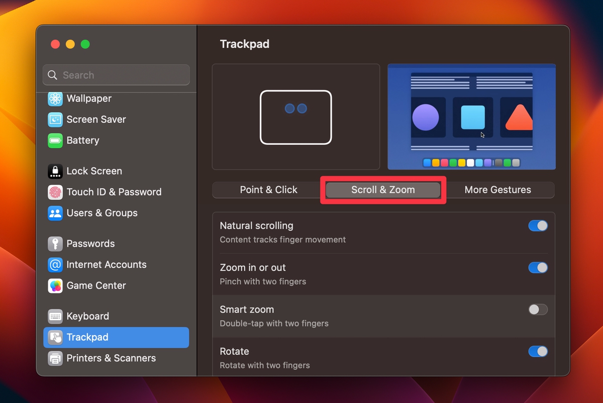 How to Customize Mac Trackpad Gestures: 15 Ways