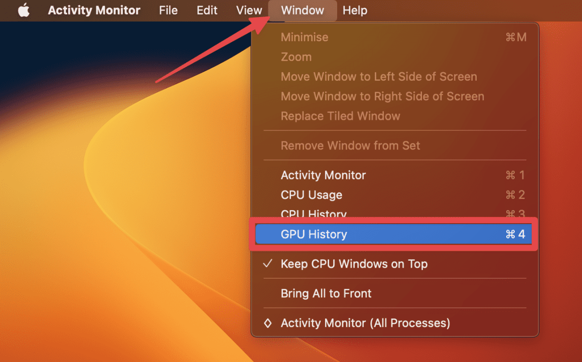How to Monitor Your Mac CPU, GPU, and RAM Usage