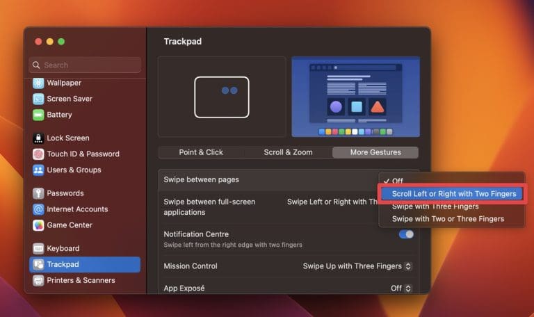 How to Customize Mac Trackpad Gestures: 15 Ways