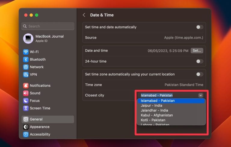 How to Change the Time on Your MacBook: 5 Best Methods