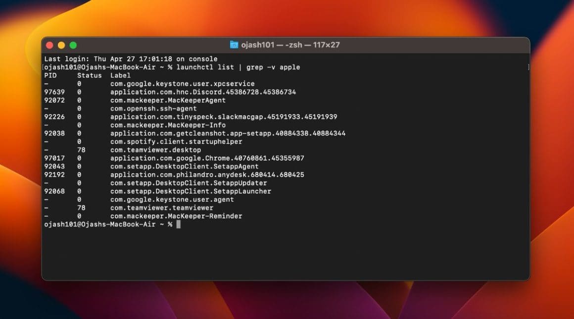 Catch and Remove Hidden LaunchAgents on Mac- 4 Best Methods