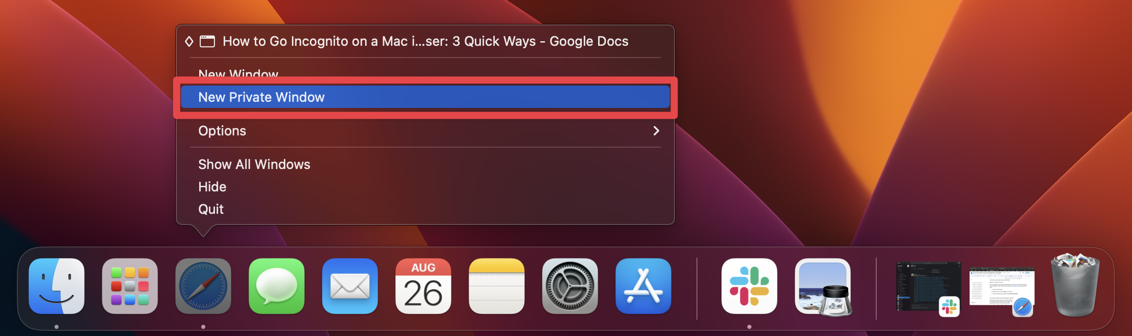 How to Go Incognito in Safari on Mac: 3 Easy Ways