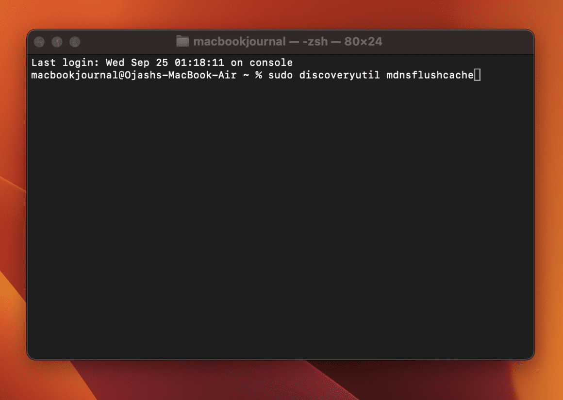 How to Flush DNS Cache on Your Mac