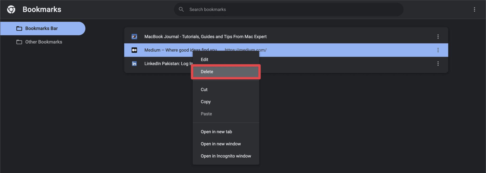 How to Delete Browser Bookmarks on Mac