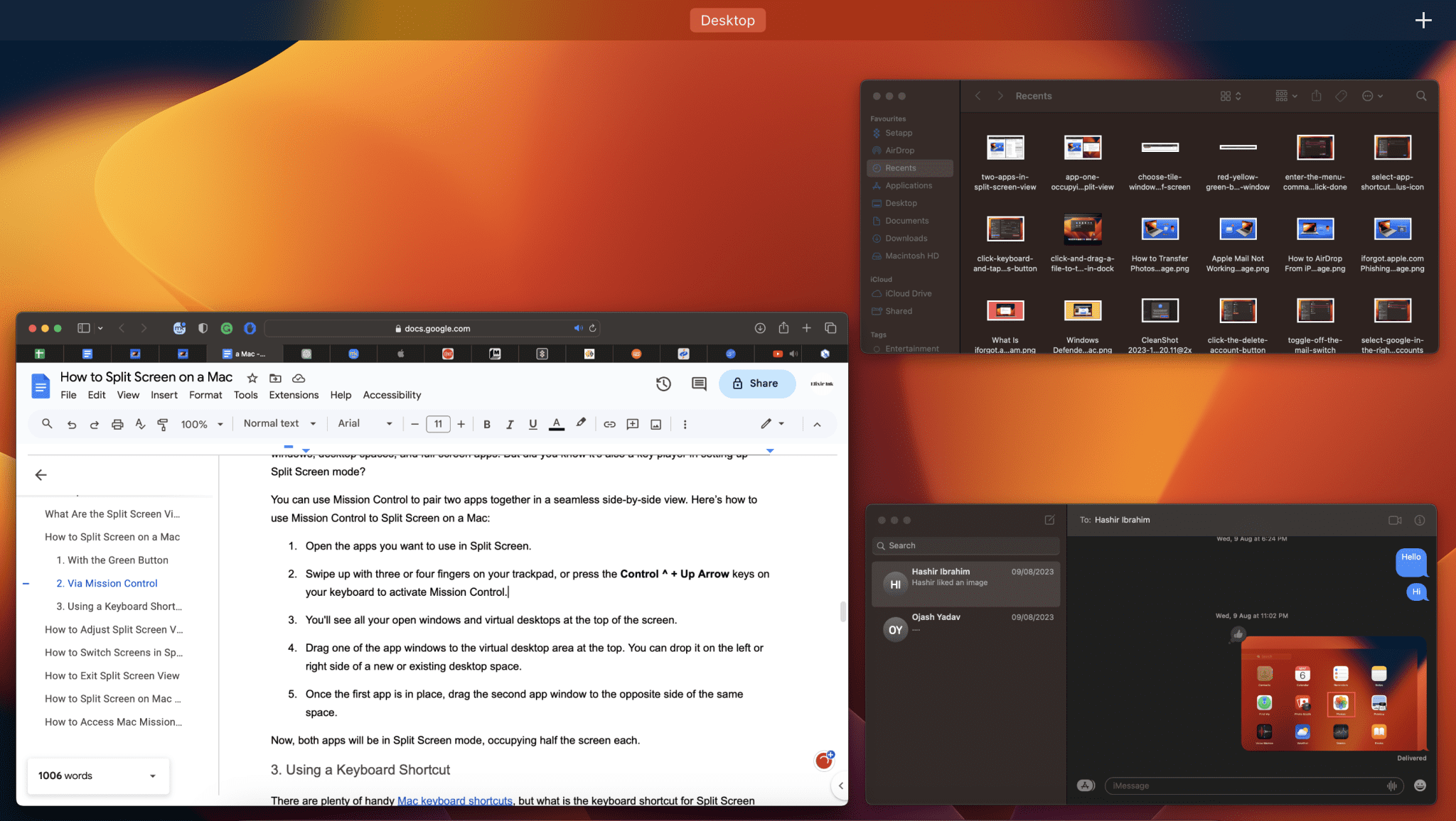 How to Split Screen on a Mac: 2 Easy Ways