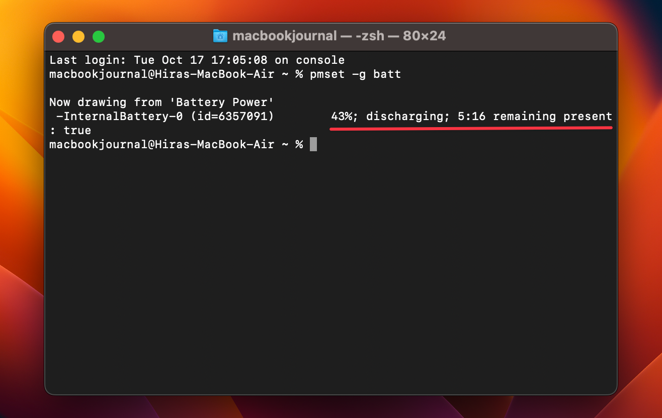 How to See Battery Time Remaining on Mac: 3 Easy Ways