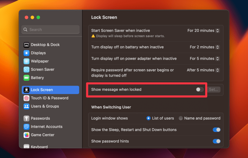 How to Change the Lock Screen on a Mac