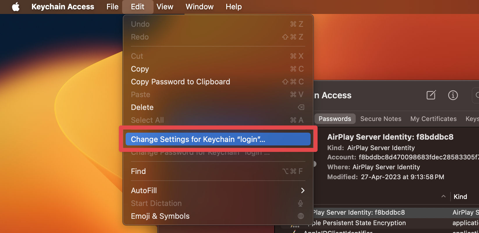 [Fixed] assistantd wants to use the login keychain on Mac