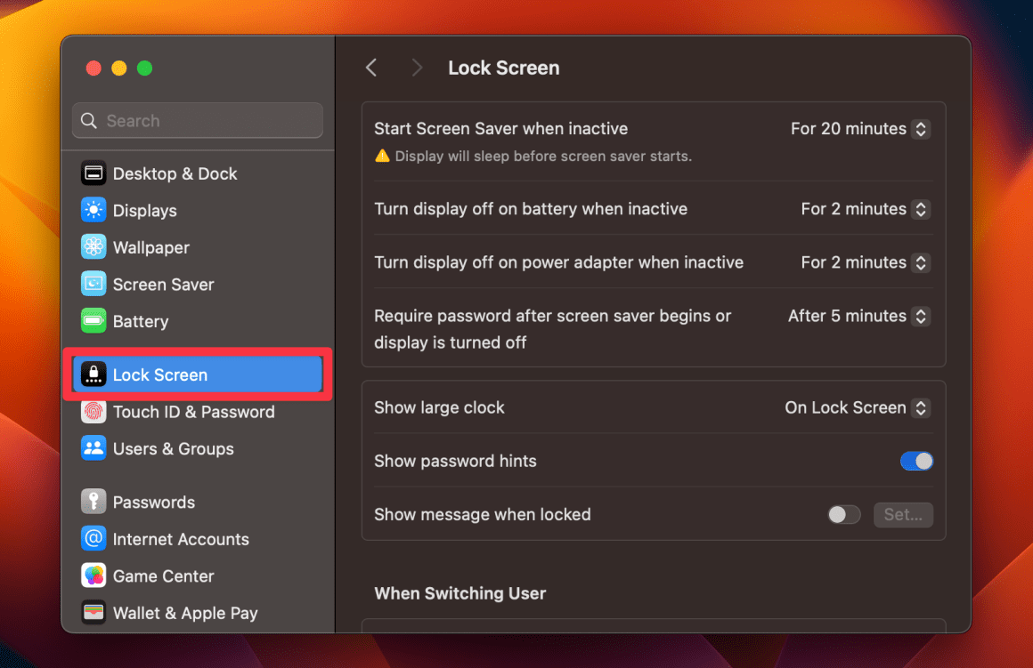 How to Change the Lock Screen on a Mac