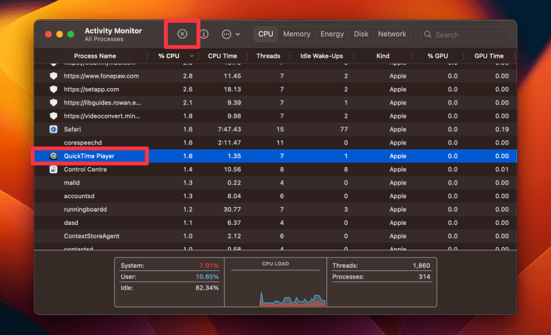 Stop QuickTime Screen Recording on Mac: 4 Effective Ways